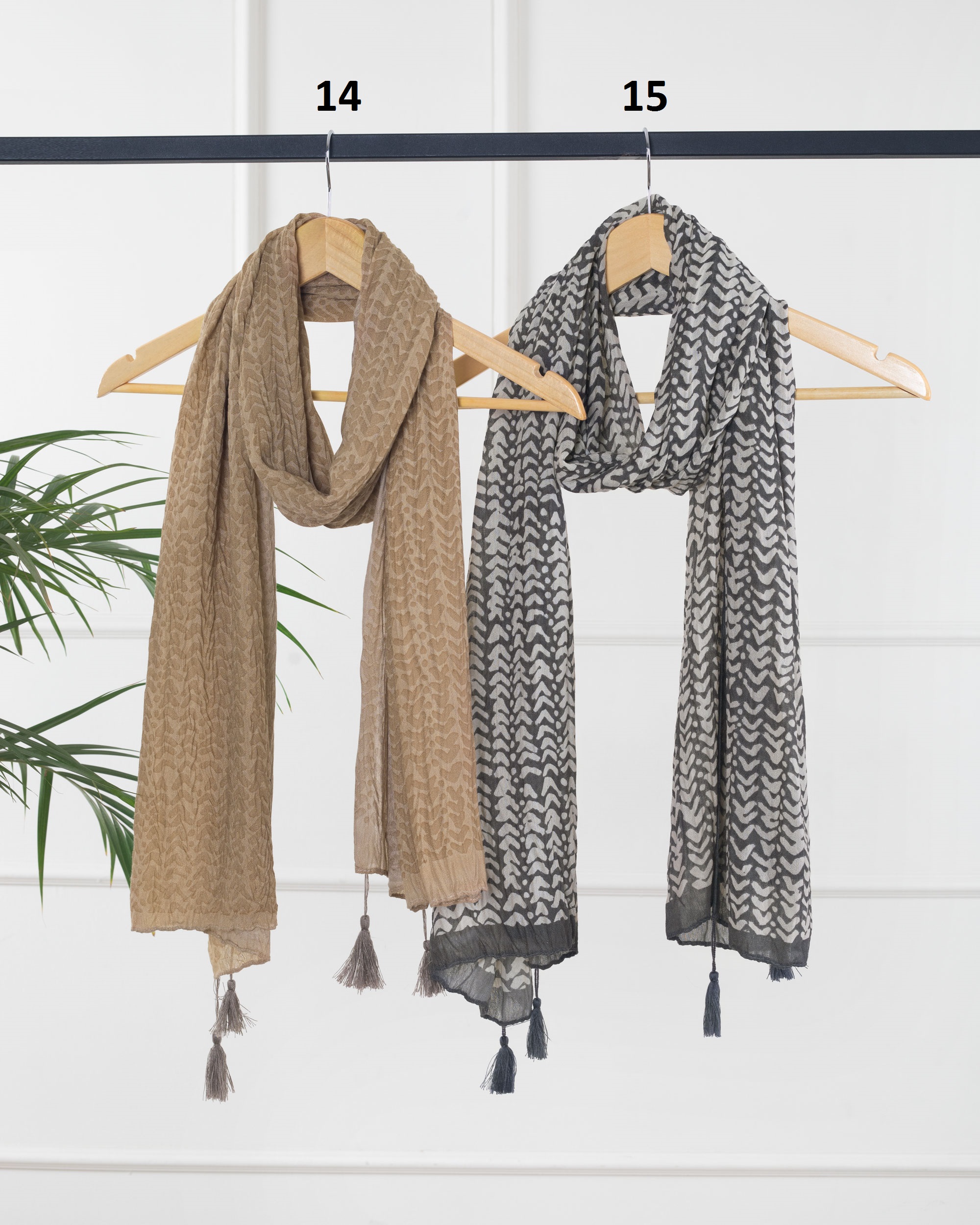 شال طرحدار هلین کد 15636